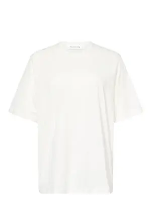 THE FRANKIE SHOP Harper Cotton-jersey T-shirt - Off White
