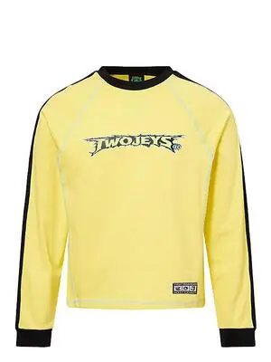 TWOJEYS Beach Bum Long-sleeve Cotton T-shirt - Yellow