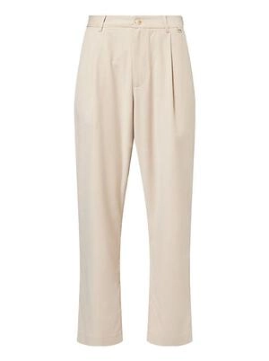SUMMIT Tailored Cotton And Wool-blend Trousers - Bone