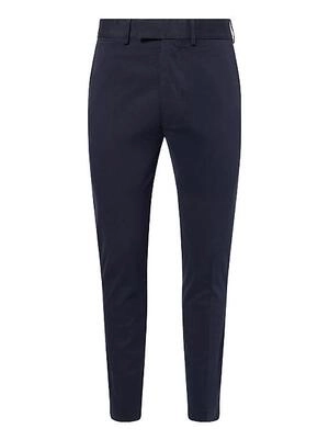 TOM FORD Slim-leg Stretch-cotton Chino Trousers - Navy