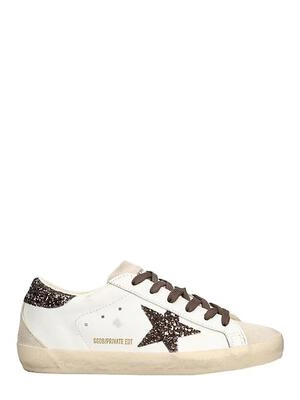 GOLDEN GOOSE Super-star Leather Trainers - White/comb