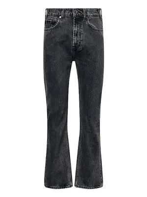 7 For All Mankind Straight-leg Denim Jeans - Caviar