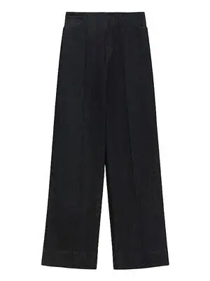 Marni Raw-unwashed Wide-leg Denim Jeans - 00b99