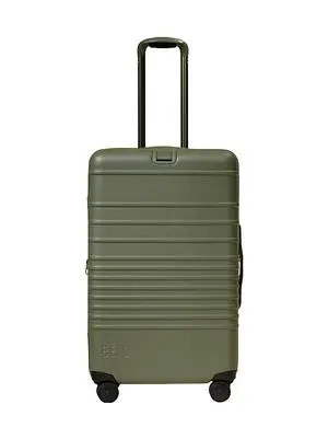 BEIS The Medium Check-in Roller 4-wheel Suitcase 71.5cm - Olive