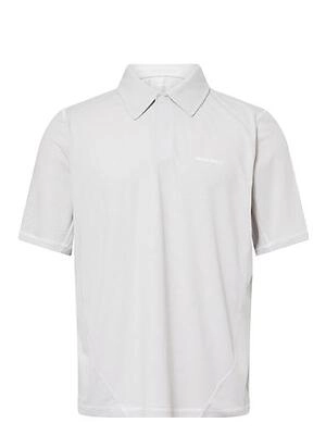 MANORS Outsider Short-sleeved Woven Polo Shirt - Vapour