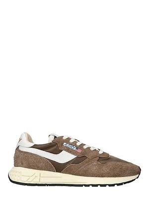 AUTRY Reelwind Suede Trainers - Dark Brown