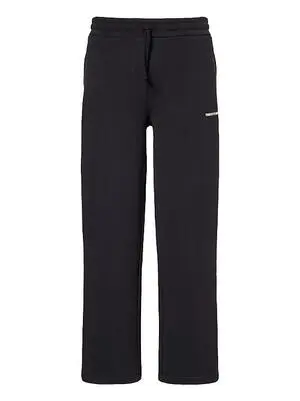 THE COUTURE CLUB Micro Copyright Logo-print Cotton Jogging Bottoms - Black
