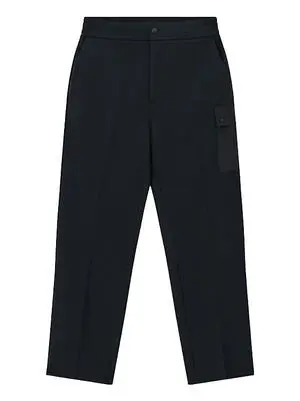 Boggi Milano Straight Leg Trousers - Black