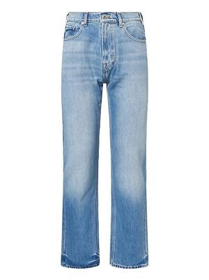 7 For All Mankind Straight-leg Cotton Denim Jeans - Mason