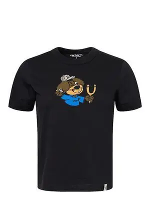 Carhartt Work In Progress Slingshot Graphic Cotton T-shirt - Black
