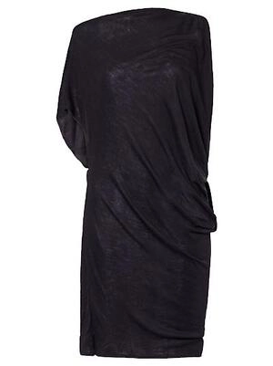 BELLE ANNA Wool-blend Mini Dress - Black