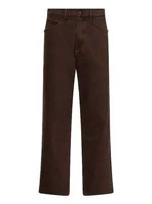 Rag & Bone Relaxed Straight-leg Denim Jeans - Dark Brown