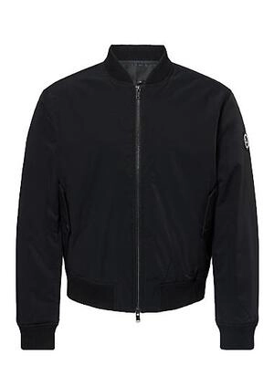 FIFA 1904 Logo-patch Padded Bomber Jacket - Black