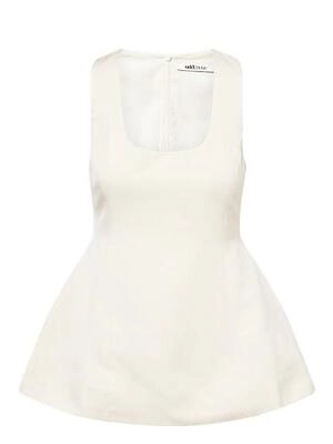 ODDMUSE Volume Sleeveless Woven Top S