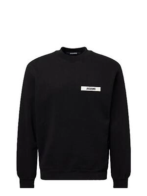Jacquemus Cotton-jersey Sweatshirt - Black