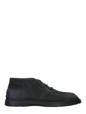 TOD'S Suede Lace-up Desert Boots - Black