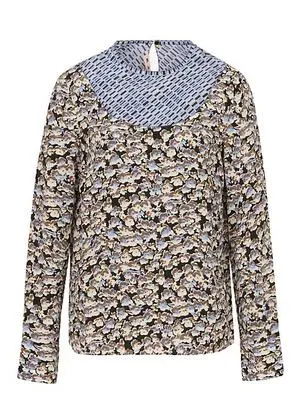 Marni Printed Crepe De Chine Silk Top - Ann99