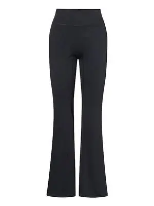 ADANOLA Flared Yoga Regular Stretch-jersey Leggings - Black