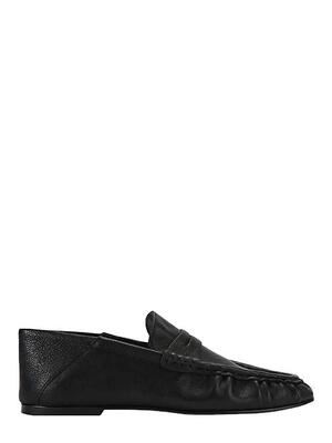 Steve Madden Roger Leather Loafers - Black