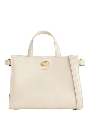Burberry Cotswolds Mini Leather Tote Bag - Soap