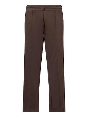 THE COUTURE CLUB Side-stripe Mesh Jogging Bottoms - Brown
