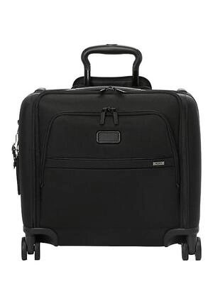 Tumi Alpha Compact Cabin Ballistic Nylon Suitcase - Black