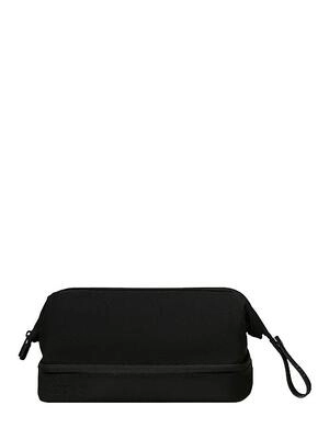 BEIS The Dopp Kit Woven Toiletry Bag - Black