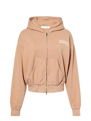 Fear Of God Full-zip Hoody - Washed Ginger
