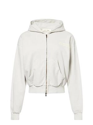 Fear Of God Full-zip Hoody - Washed Overcast