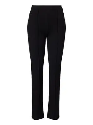 ME+EM Slim-fit Zip-hem Jersey Trousers - Black