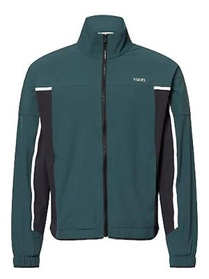 Vuori Crosscourt Panelled Woven Zip Jacket - Hemlock
