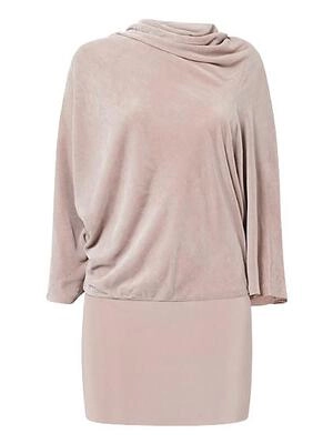 Rick Owens Draped Velvet Silk-blend Top - Rose