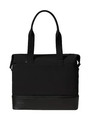 BEIS The Weekender Leather-trim Travel Bag - Black