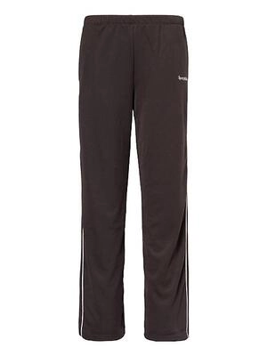 SPORTY & RICH Serif Logo Retro Jogging Bottoms - Cioco/white