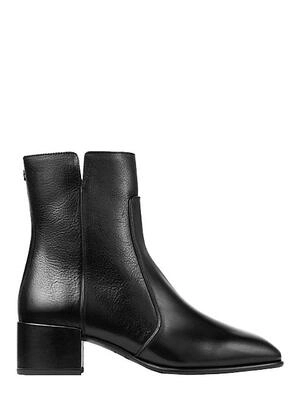 JIMMY CHOO Eliot 45 Vintage Leather Ankle Boots - Black