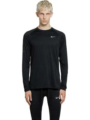 Nike Dri-fit Adv Long Sleeve Running Top - Black