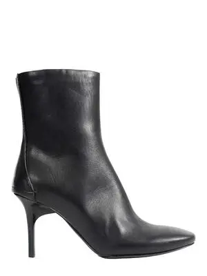 CAPASA Nappa Leather Ankle Boots - Black