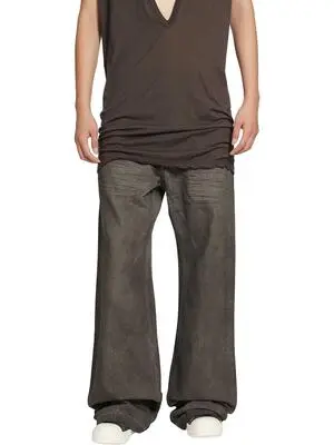 Rick Owens Tower Geth Jeans - Grey