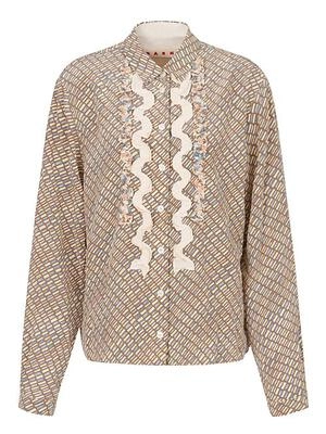 Marni Printed Silk Shirt - Crc24