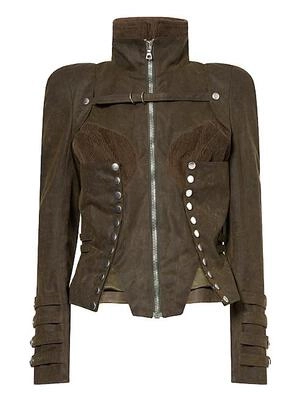 DILARA FINDIKOGLU Dilara Findikoglu Waxed-Cotton Jacket