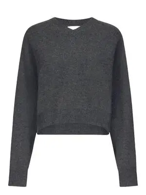 Loulou De Saison LouLou De Saison Anzor Boxy V-Neck Sweater Ntmgmlng