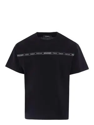 BALMAIN Balmain Logo-Lettering T-Shirt