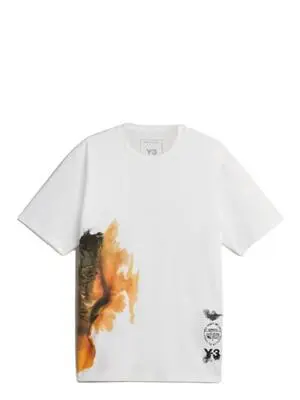 Y3 Short-sleeved Crewneck T-shirt - Core White