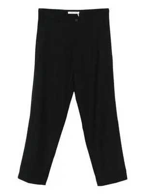 SAMSOE SAMSOE Straight-leg Casual Pants - Black