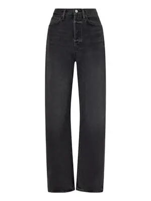 AGOLDE Faded Effect Wide Leg Jeans - No