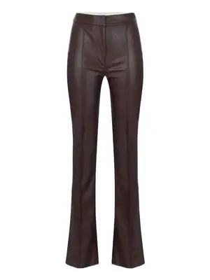 Elisabetta Franchi Flared Trousers - Black
