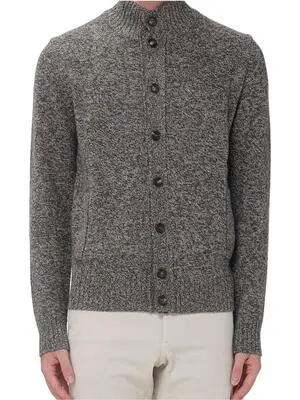 ZANONE High-neck Button-front Cardigan - Black