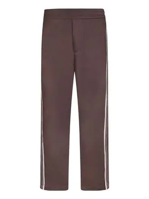 Emporio Armani Elastic-waist Athletic Pants - Brown