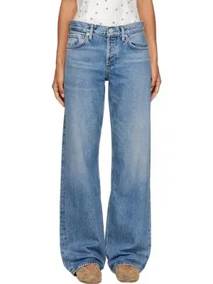 AGOLDE Non-stretch Straight-leg Jeans - Blue
