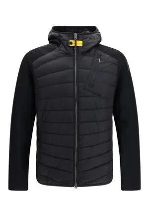 PARAJUMPERS Nolan Hybrid Hooded Down Jacket - Black